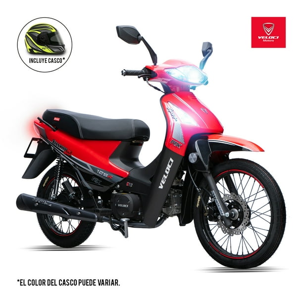 Motocicleta Veloci Draxter RX Sport 125cc Rojo 2025 | Walmart en línea