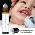 Teething Roller For Natural Gum With Chamomile & Rose Oil Gentle ...