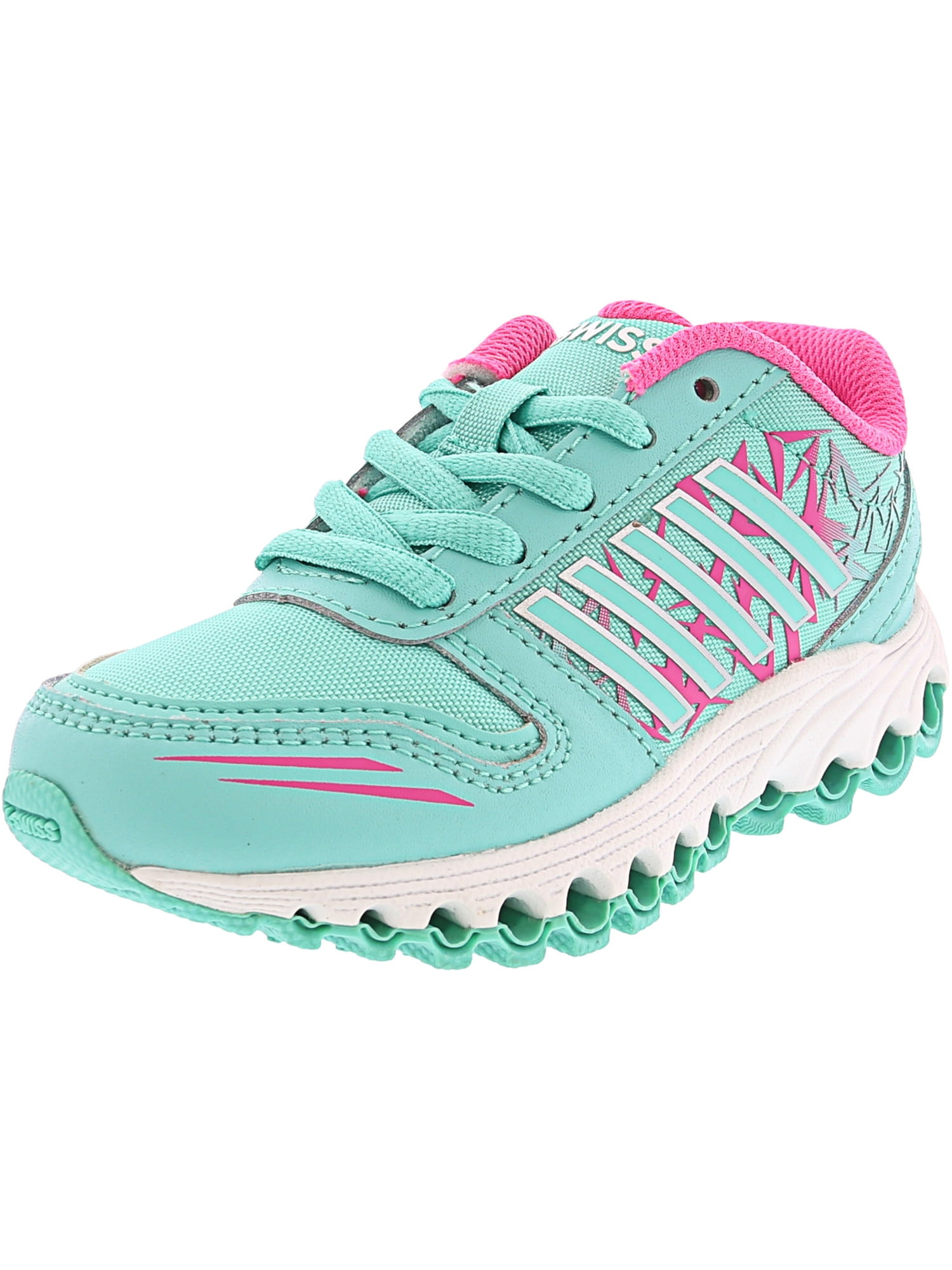 K-Swiss X-160 Low Cockatoo/Neon Pink Ankle-High Running Shoe - 10.5M ...