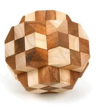 Star - Wooden Brain Teaser Puzzle - Walmart.com