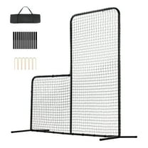 Free Shipping! CHAMPRO Baseball/Softball Pitcher's Safety L-Screen On ...