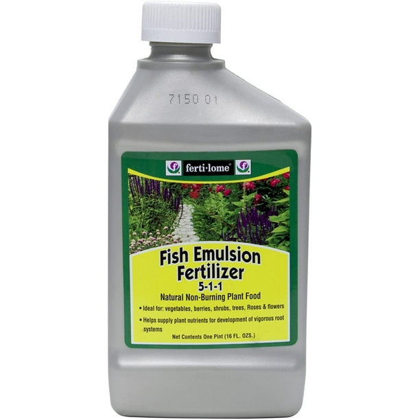 fertilome Fish Emulsion Fertilizer Liquid Plant Food - Walmart.com