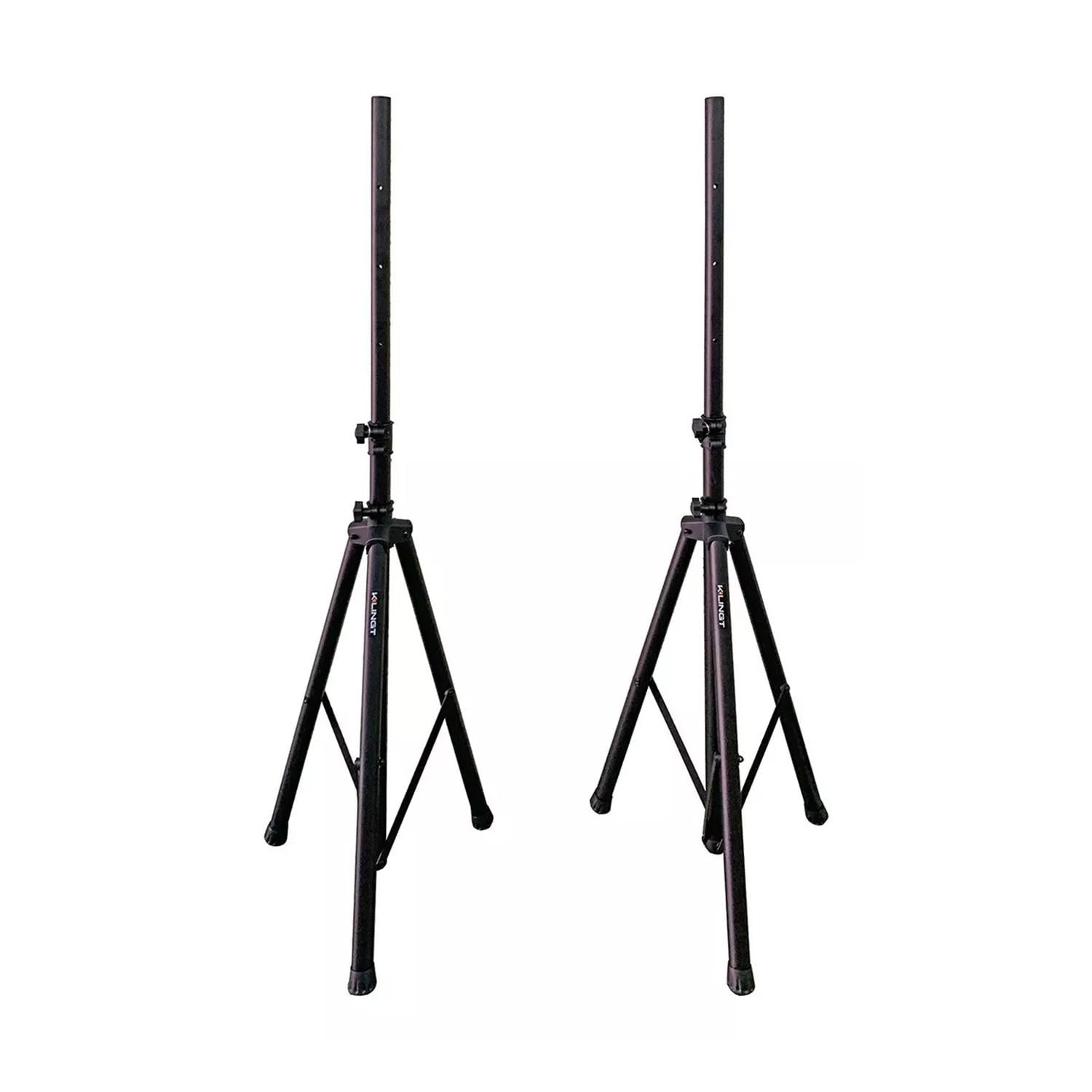 KLINGT Par de Atriles para Bafle con Funda KLT PACK 002 SPEAKER STAND KLINGT negro 10x89x10 ...