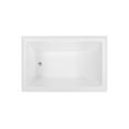 Voltaire 48 x 32 Skirted Left Drain Soaking Apron Bathtub in Glossy ...