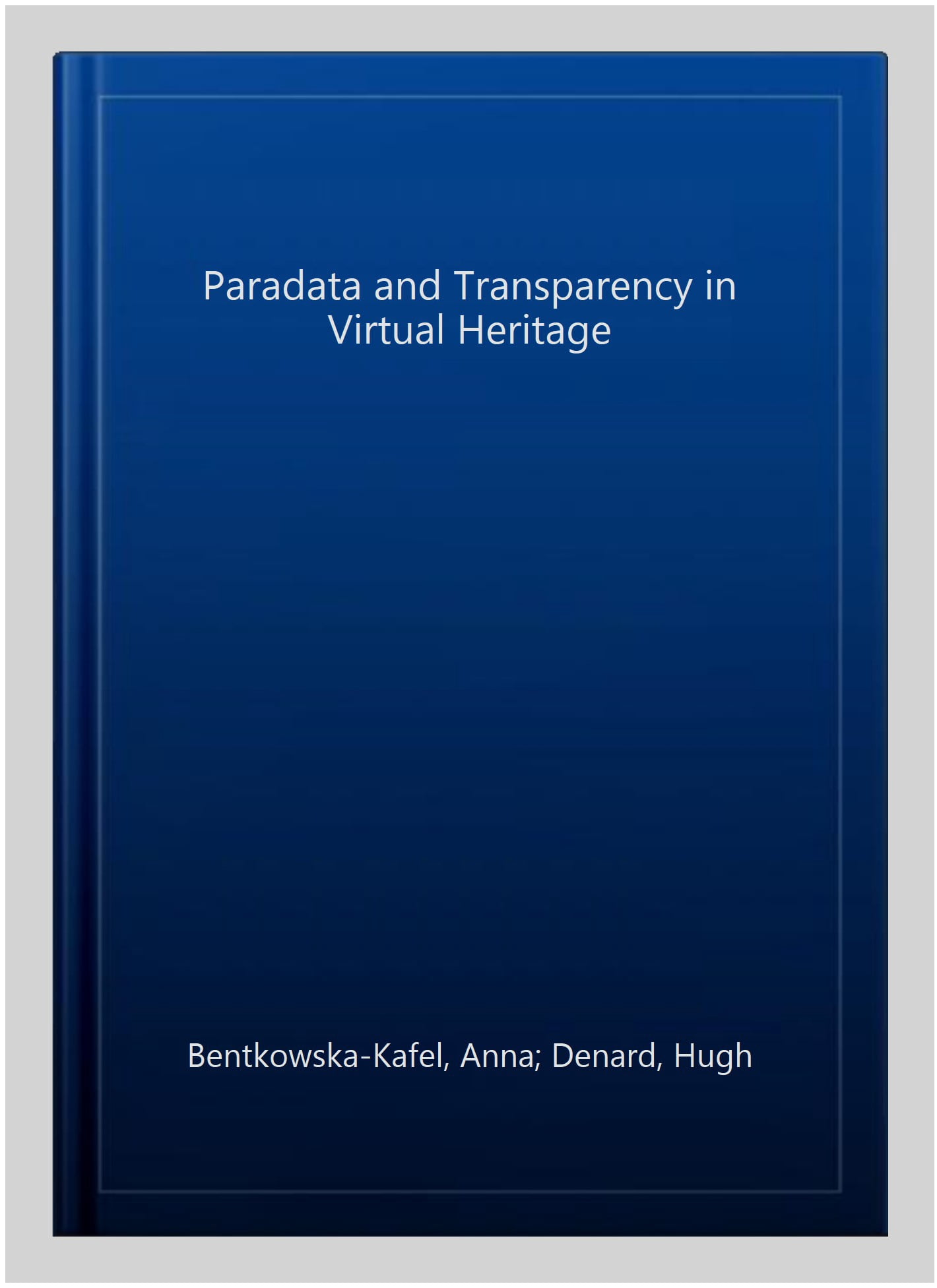 Pre-Owned Digital Research in the Arts and Humanit Paradata and ...