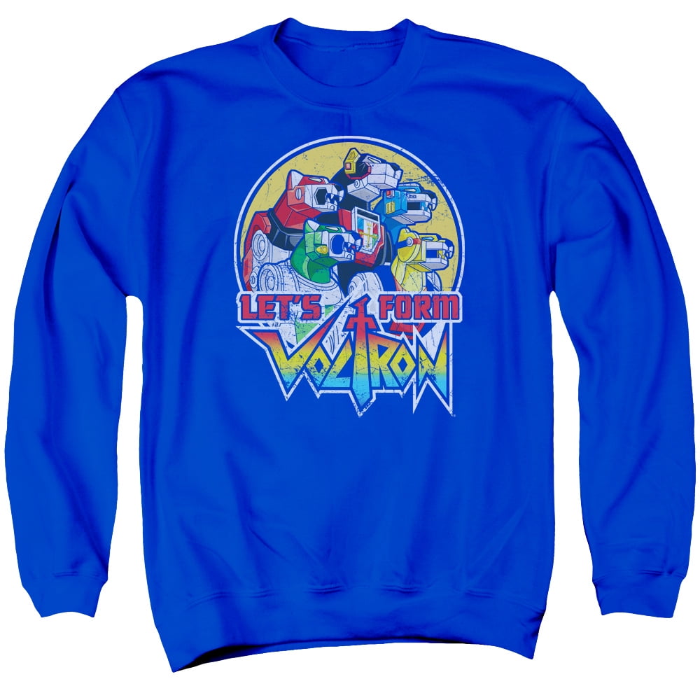 Voltron - Lets Form - Crewneck Sweatshirt - Large - Walmart.com