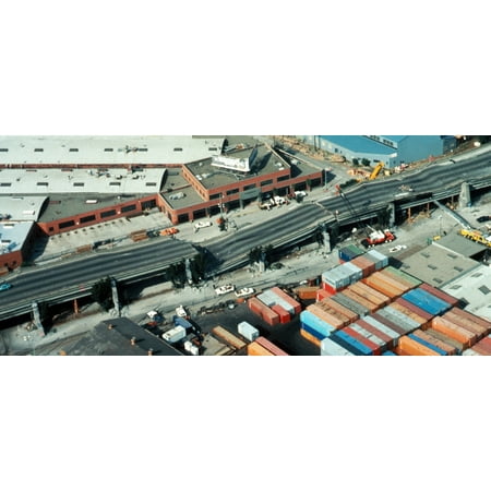 Loma Prieta Earthquake Pancaked The Double-Deck Of The Nimitz Freeway ...