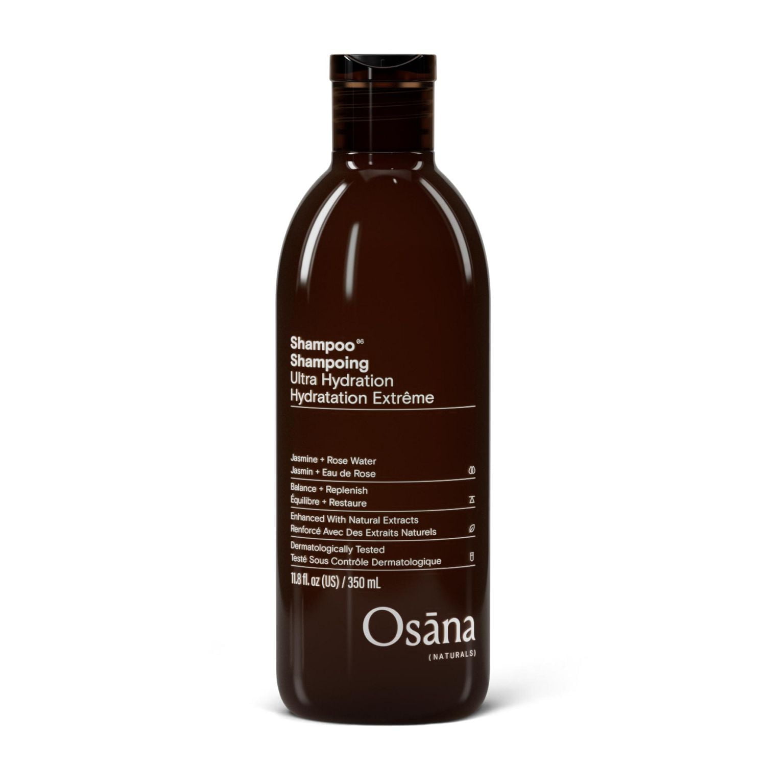Osana Naturals Ultra Hydration Jasmine + Rose Water Shampoo - Walmart.ca