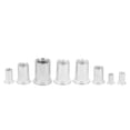 175pc Aluminum Rivet Nut Assortment Kit M3 M4 M5 M6 M8 M10 Threaded ...