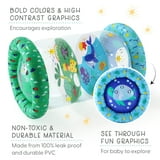 The Peanutshell Inflatable Tummy Time Roller, Land and Sea - Walmart.com