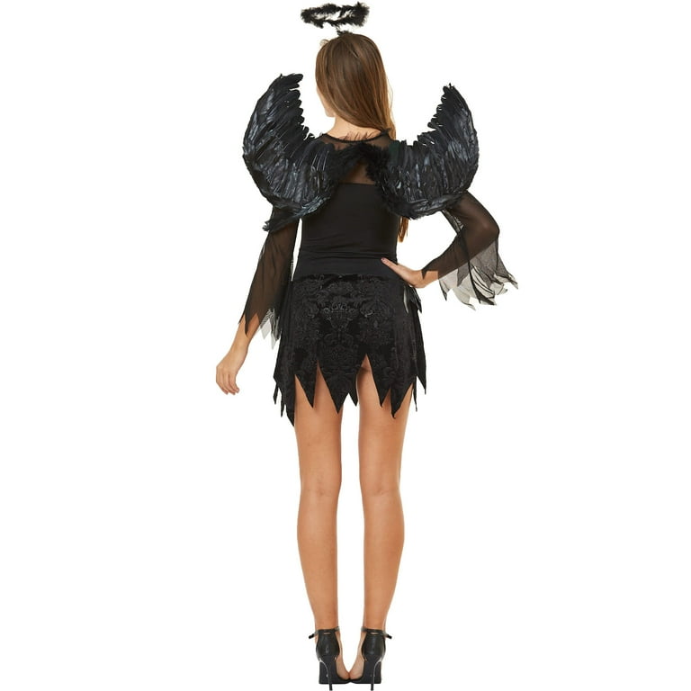 Dark Angel Costume For Girls