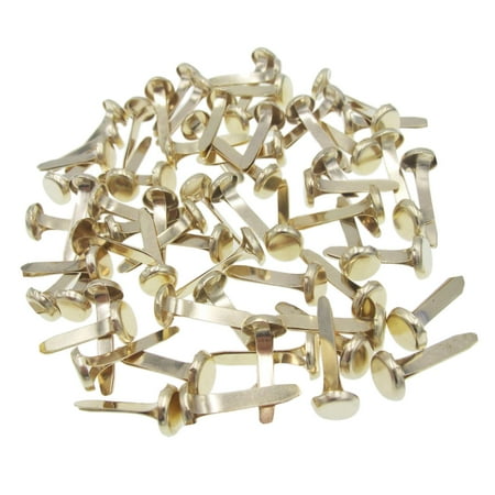 200x Mini Round Brads Craft Embellishment Paper Fasteners Brads for ...