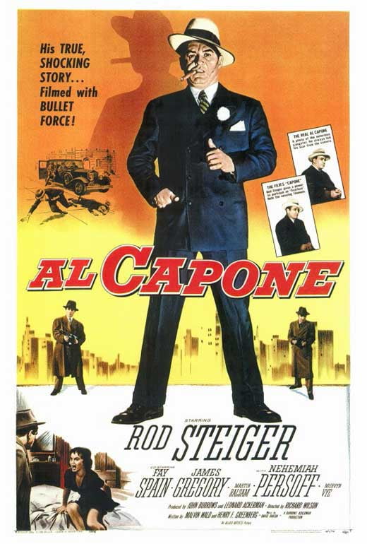 Al Capone - movie POSTER (Style A) (27" x 40") (1959) - Walmart.com