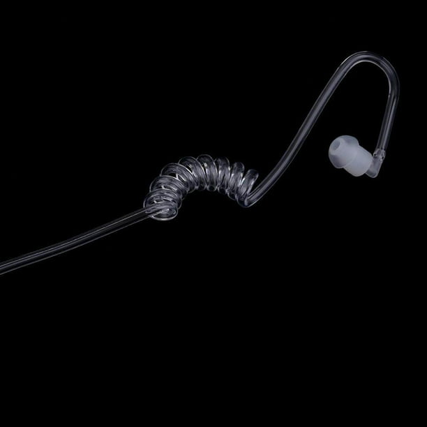 ruzhgo 2Pin Throat Vibration Mic Headset Air Tube Earpiece headset for ...