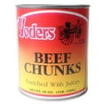 Yoders Fresh Real Canned Beef Chunks Fully Cooked 14 Servings/#2.5/28oz ...