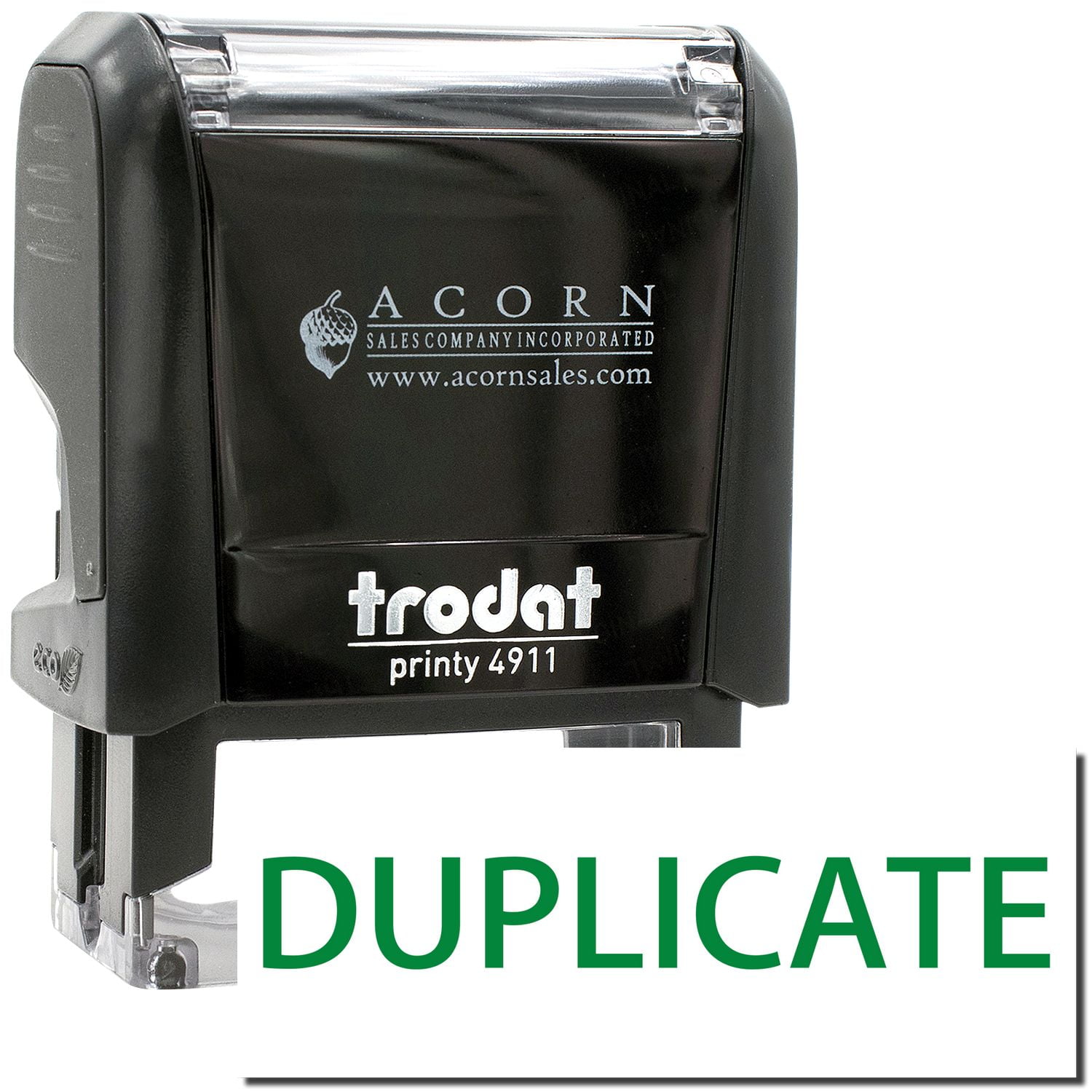 Self-Inking Duplicate Stamp, Trodat Printy 4911, Press and Print ...