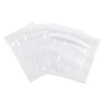 Self Locking Plastic Bags All Purpose Storage Baggies 100 Pack 6 x 9 ...