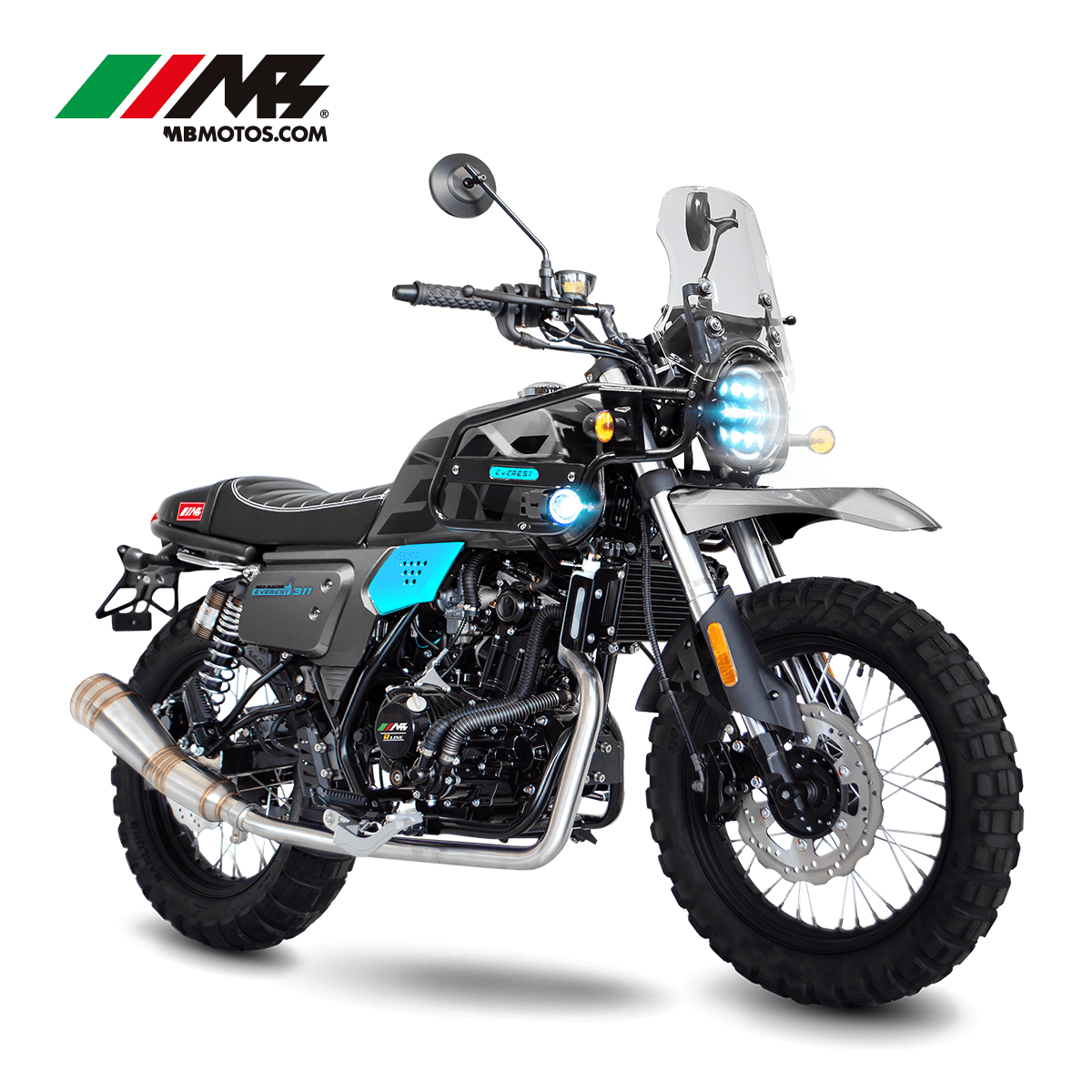 Motocicleta Adventure MB Everest 311 Performance 300cc Azul 2024 ...