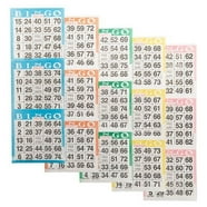 American Games Bulk Daubers Bingo Paper Game Cards - 3 cards per sheet ...