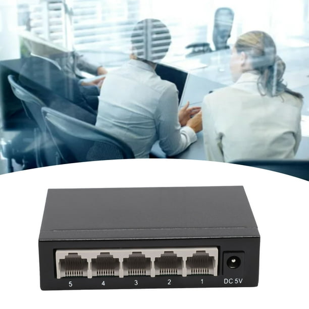 Gigabit Ethernet Switch, 5 Port Fiber Switch With Intelligent Port ...