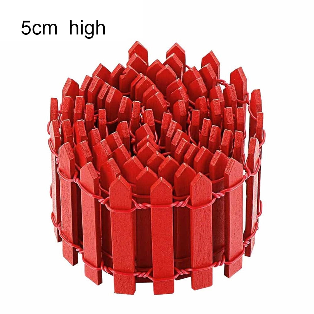 Winnintronic Shop Miniature Garden Fence Succulents Potted Flower ...