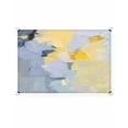 Abstract Color Block Sun Shade Sail 8'X10' Yellow Blue Modern Oil ...