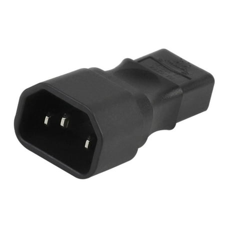 IEC 320 Pin C14 Male Plug to C9 Female Mains Extension Adapter UPS PDU ...