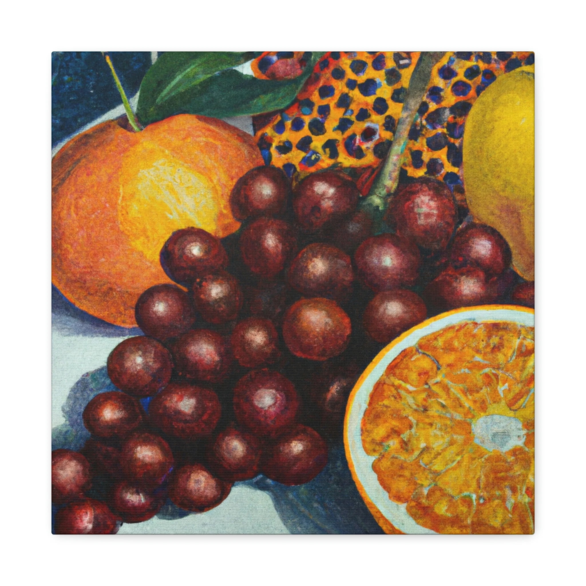 Fruit of Pointillism - Canvas - Walmart.com