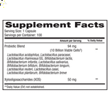 Trunature Advanced Daily Probiotic 100 Capsules with Acidophilus ...