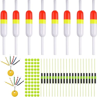 YIGSECU 4Pcs Fishing Bobber Slip Float Bobber 10g-120g Foam Fishing Float Floating Buoyancy for ...