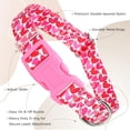 Adjustable Dog Collar with Safety Buckle Quick Release - Soft Nylon Pet ...