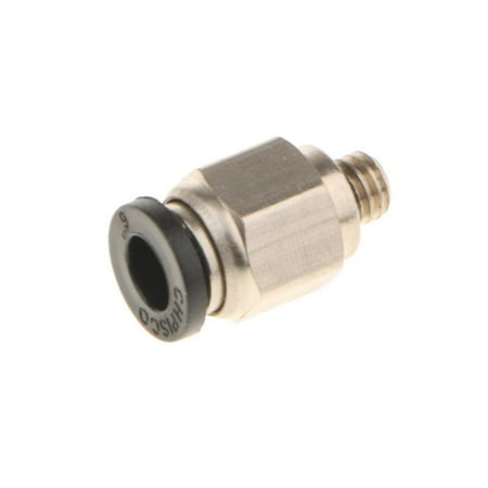 PC6-M6 Pneumatic Straight Fitting 6mm Thread M6 Connector for 3D ...
