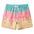 Aihuaihua Toddler Swim Trunks 4t with Compression Liner Quick Dry ...