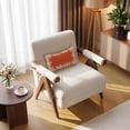 2PCS Outdoor Pillow for Chaise Lounge Chair Ocean White Coral on Orange ...