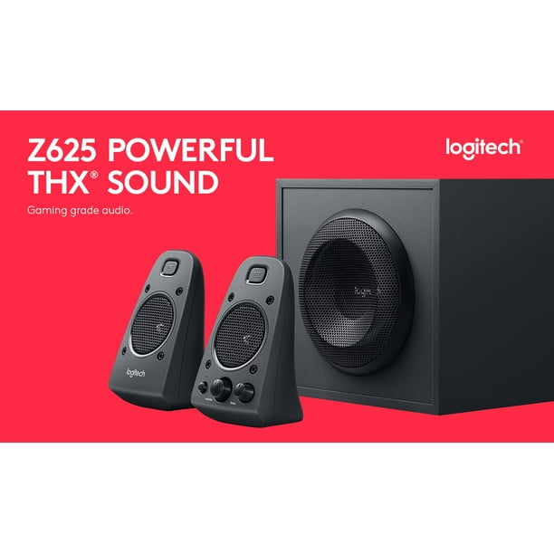 BOCINAS Logitech Z625 SISTEMA DE ALTAVOCES CON SUBWOOFER Y ENTRADA ÓPTICA SONIDO CON ...