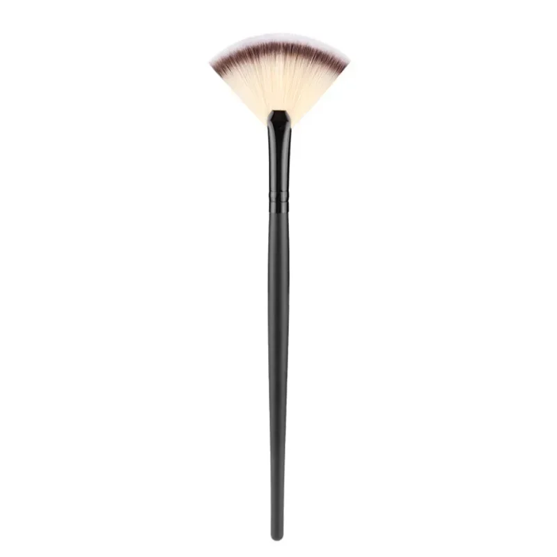 Brocha de maquillaje grande y plana para mujer, brocha de maquillaje en ...