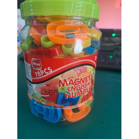 78pcs/set Magnetic Letters Numbers for Kids Educational Alphabet ...