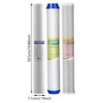 20Inch Homes Water Filtrations Unit Set Easy Installation Inlet Pre ...