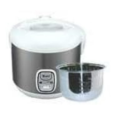 Tayama Stainless Steel Rice Cooker & Food Steamer 10 Cup - Walmart.com