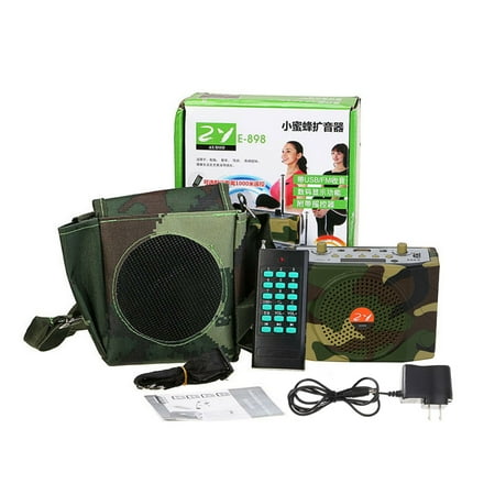 Speaker Camouflage Rechargeable Sound Amplifier Remote Control Portable ...
