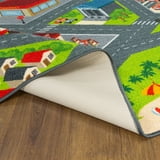 KC Cubs Playtime Collection Multicolored Polypropylene Road Map ...