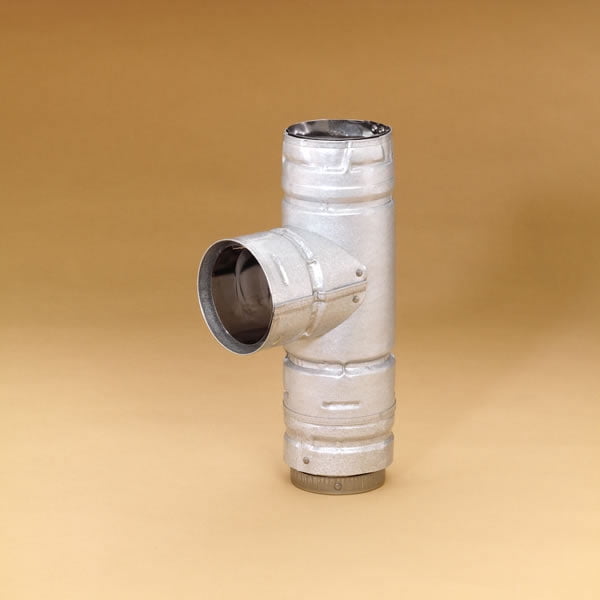 4" Pelletvent Pro Single Clean-out Cap, Stainless - Walmart.com