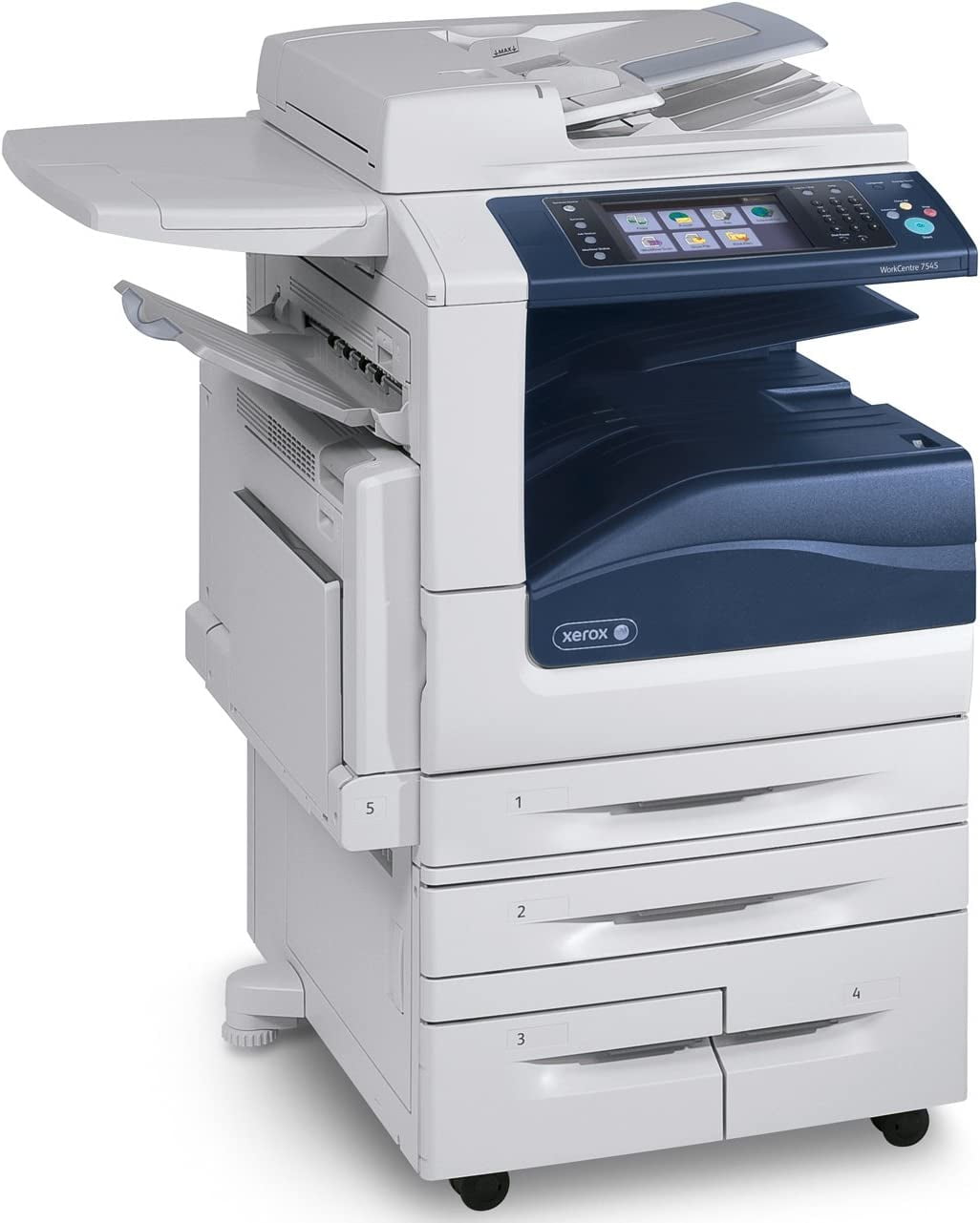 Restored Xerox WorkCentre 7545 Color Laser Multifunction Copier – 45ppm ...