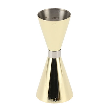 Cocktail Jigger Double Ended 304 Stainless Steel Bar Measuring Cup with ...