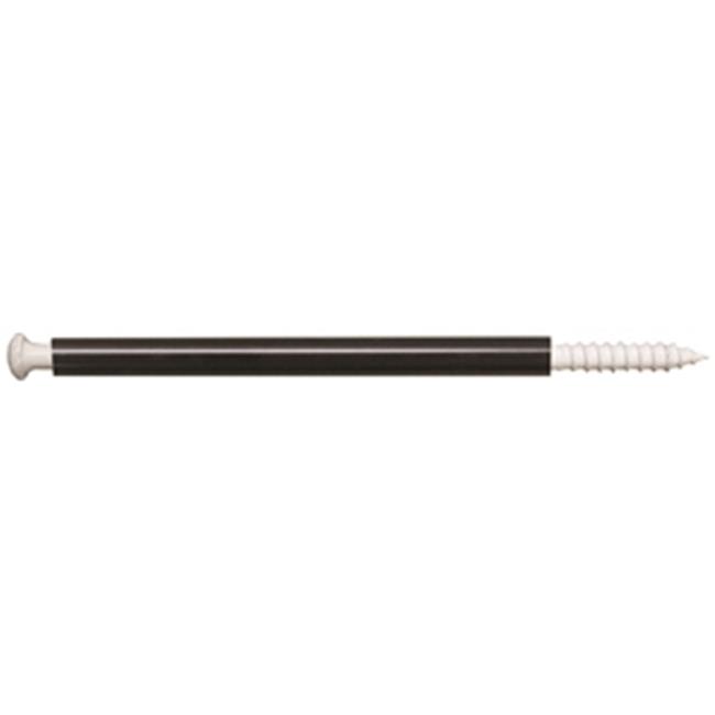 National Nail 0294250 7 in. Screw Gutter, White Star - Walmart.com