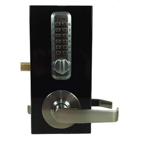 Lockey GB-210-DC-KIT L Lever Mechanical Keyless Deadbolt Double Sided ...