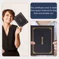 6 Pcs Certificate Holders Diploma Holder Certificate Protective Cover ...