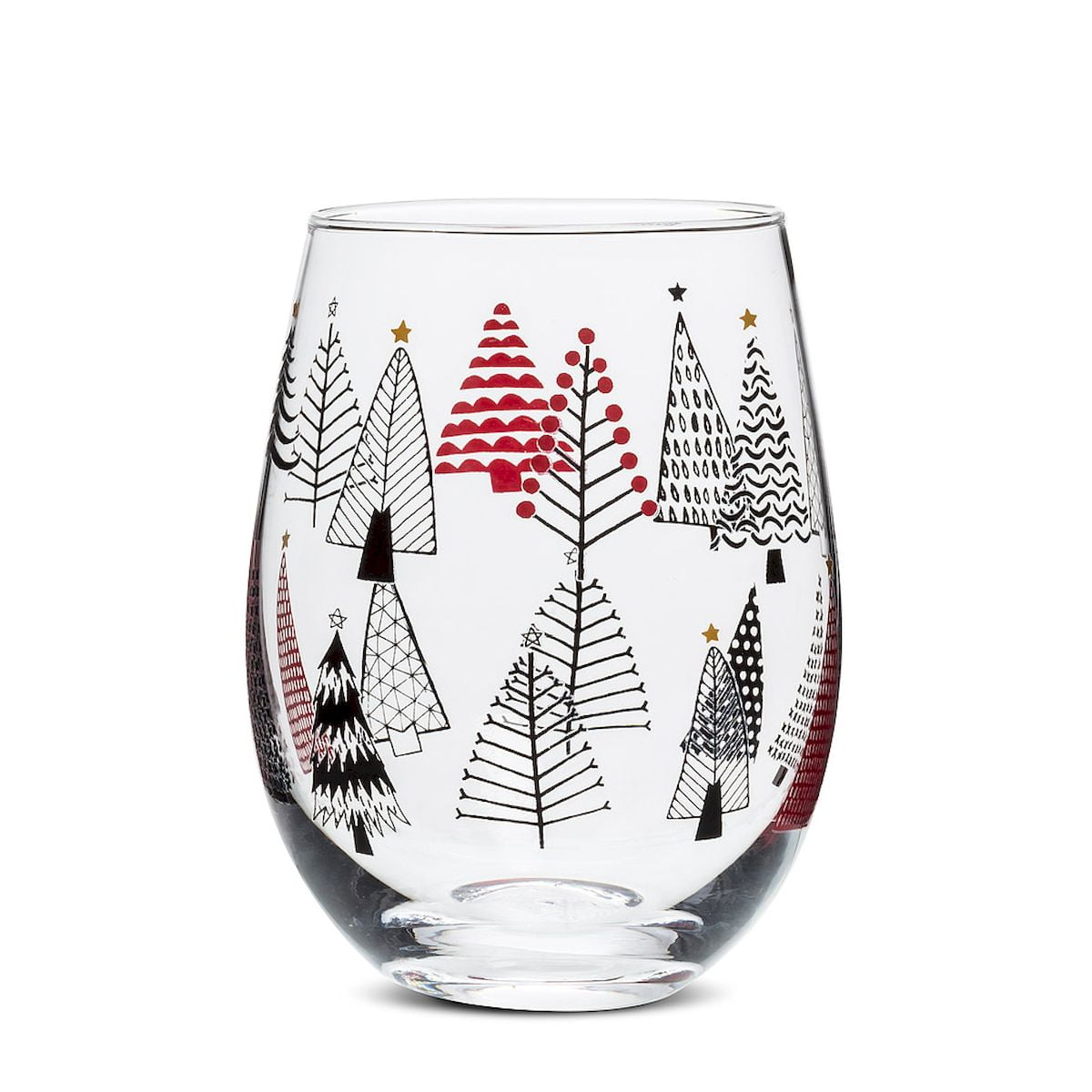 Set of 6 Modern Trees Stemless Goblet - Walmart.com