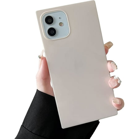 Cocomii Square iPhone 13 mini Case - Square Neutral Plain Color - Slim ...