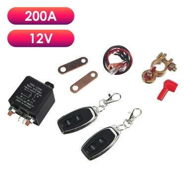 100A Battery Isolator Switch Disconnect Power Cut Off Kill for Car Boat ...